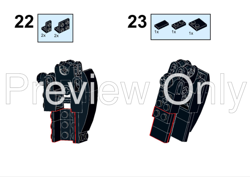 LEGO MOC lego kamenrider Geats & Buffa lower boost by wowblock ...