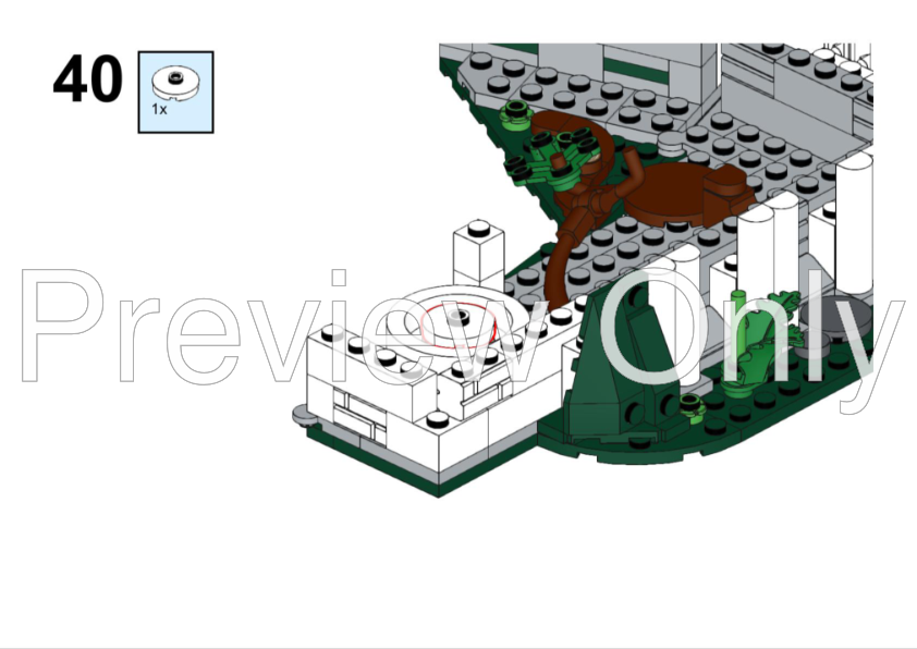 LEGO MOC Elven Forest Palace by NS6 | Rebrickable - Build with LEGO