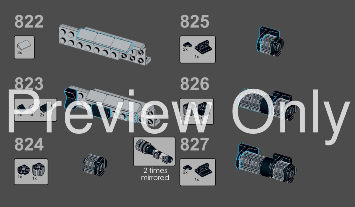 LEGO MOC The Midi Scale Ghost by Badger_ | Rebrickable - Build with LEGO
