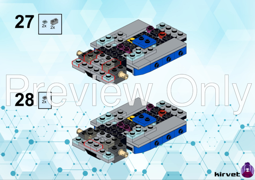 LEGO MOC 76917 Le mans Racecar by Kirvet | Rebrickable - Build with LEGO