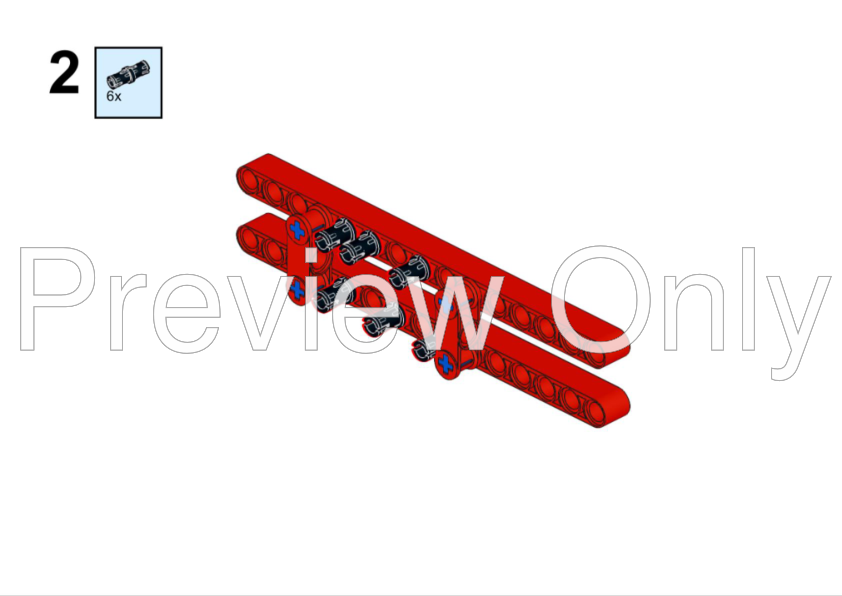 LEGO MOC Kuhn T4737M flail side mower by F.Stegeman | Rebrickable ...