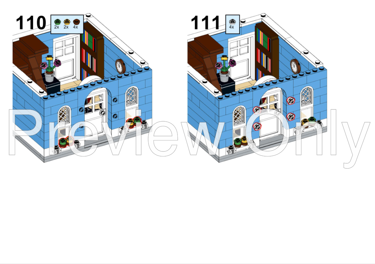 Lego Moc Victorian Residence By Leo G Rebrickable Build With Lego
