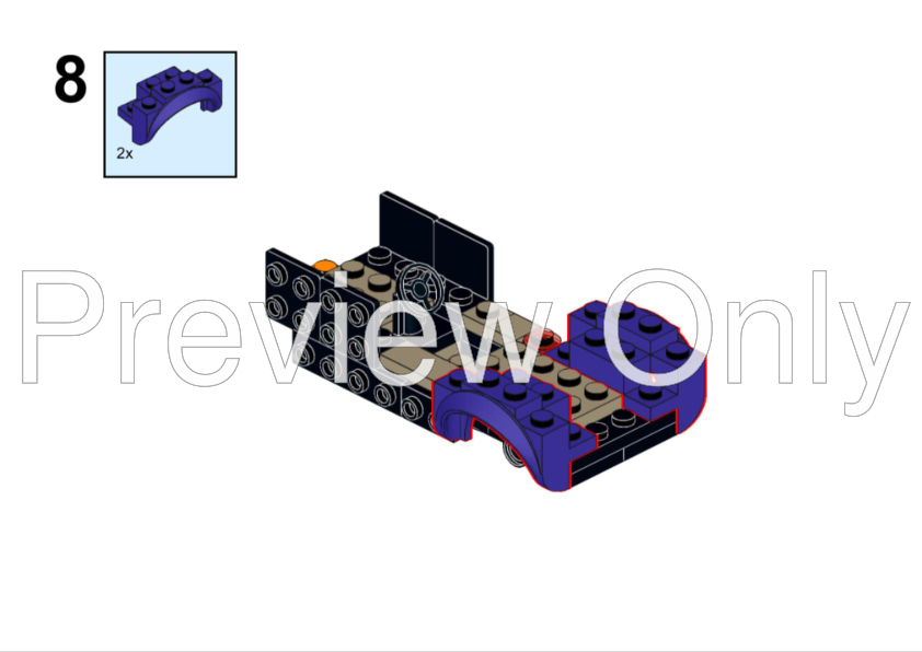 LEGO MOC Founder's Rock Duster by IBrickedItUp | Rebrickable - Build ...