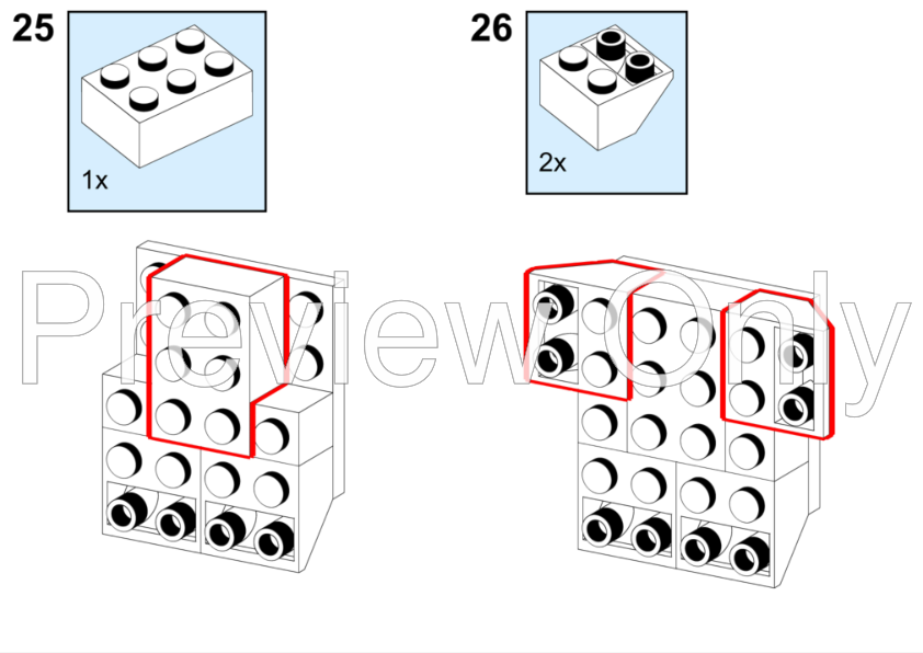 LEGO MOC White Robot by Vegetabledog.ap | Rebrickable - Build with LEGO
