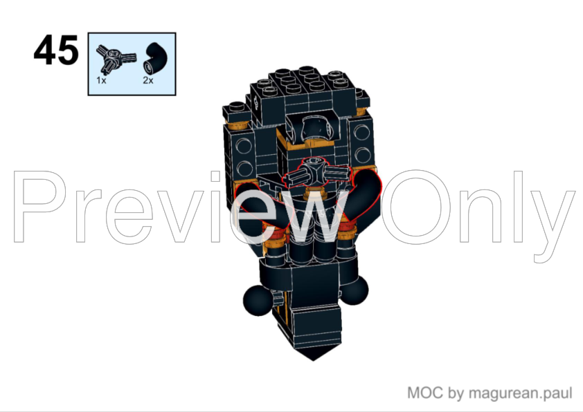 Lego Moc Lotr Balrog By Magureanpaul Rebrickable Build With Lego