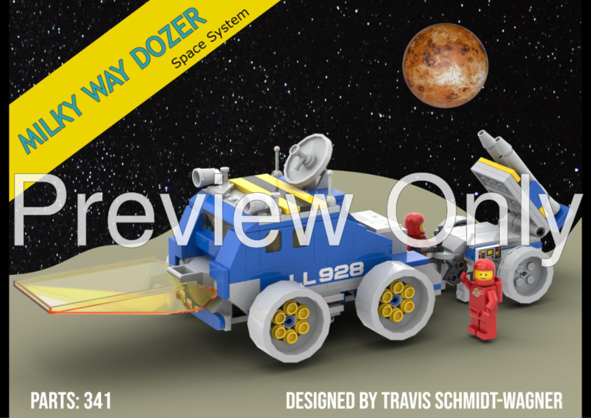 LEGO MOC 10497 Alt Build- Milky Way Dozer by Camobricktape ...