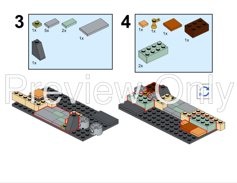 LEGO MOC-177693 Bell Towers (75969) by penumbra12 | Rebrickable - Build ...