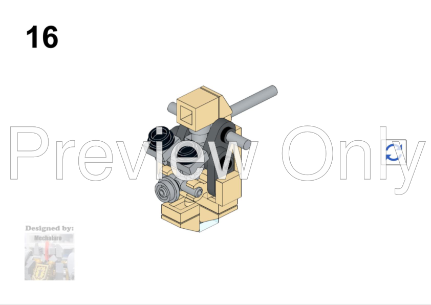 LEGO MOC LEGO Micro Mech 001 - Ambush by Mechalaro | Rebrickable ...