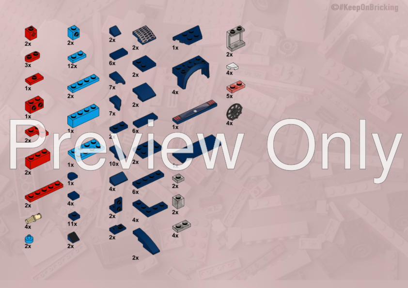 LEGO MOC 76920 Master Truck by Keep On Bricking | Rebrickable - Build ...