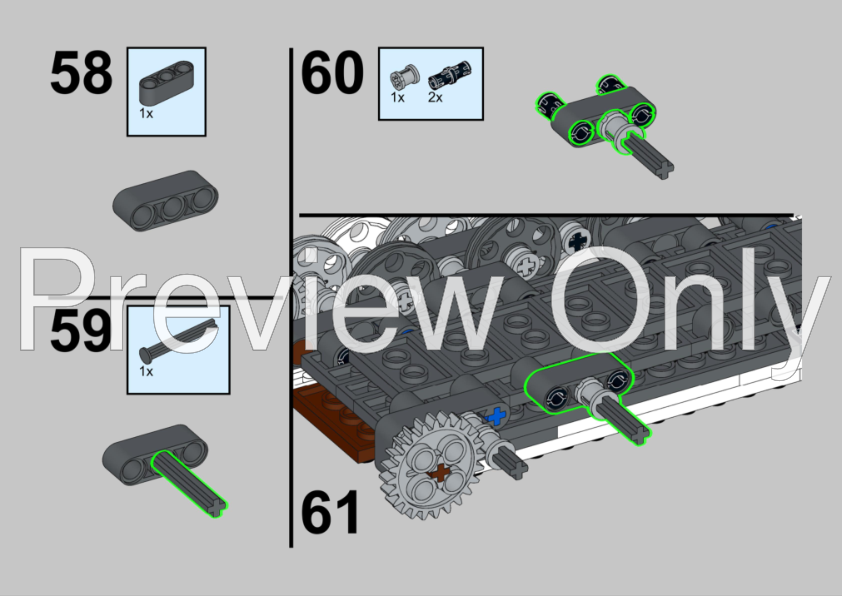 Lego Moc Tiger 1 H By Arathemis Rebrickable Build With Lego