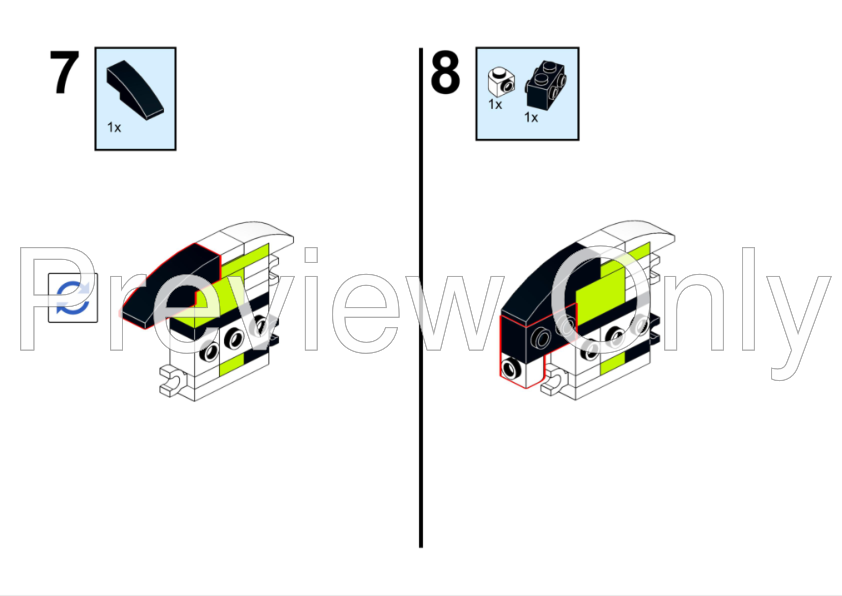 LEGO MOC Stork by SKABRAM | Rebrickable - Build with LEGO