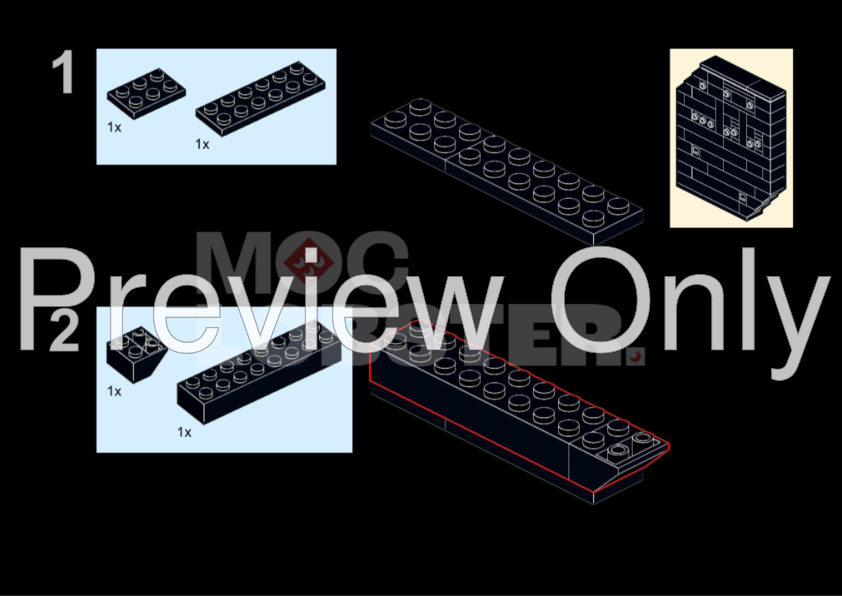 LEGO MOC Halo: Master Chief by Moc_Lobster | Rebrickable - Build with LEGO