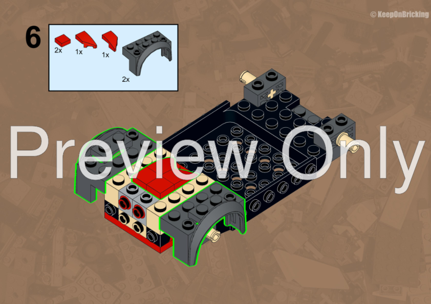 Lego Moc 76921 Cyber Time Coupe Car By Keep On Bricking Rebrickable