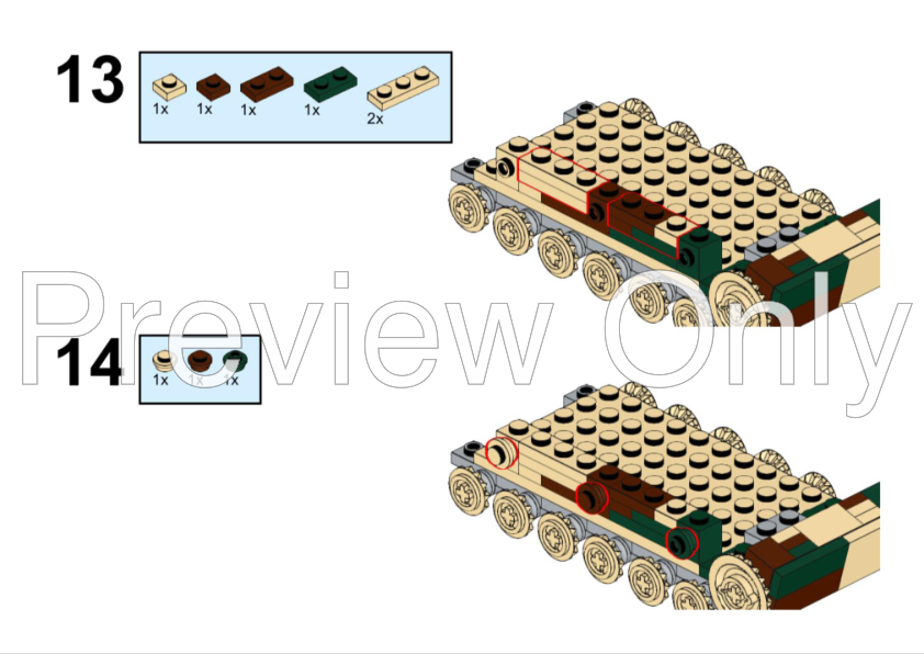LEGO MOC Stug III G by BrickMotions6026 | Rebrickable - Build with LEGO