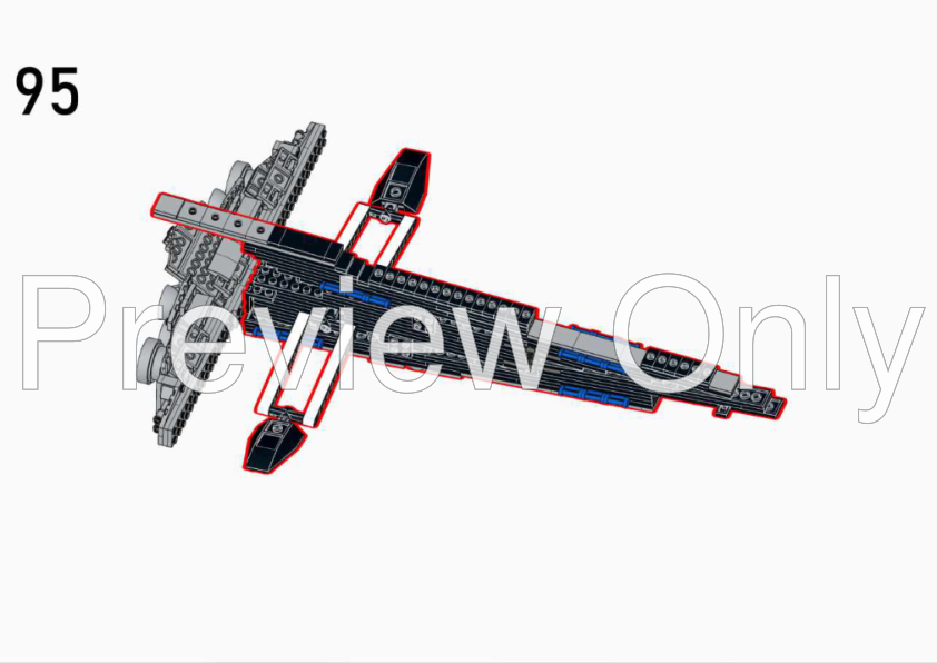 LEGO MOC SW Imperial fleet Large Bundle : Imperial Destroyers , UCS Tie ...