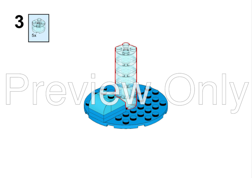 LEGO MOC-177987 Mini Orca by bentobrick | Rebrickable - Build with LEGO