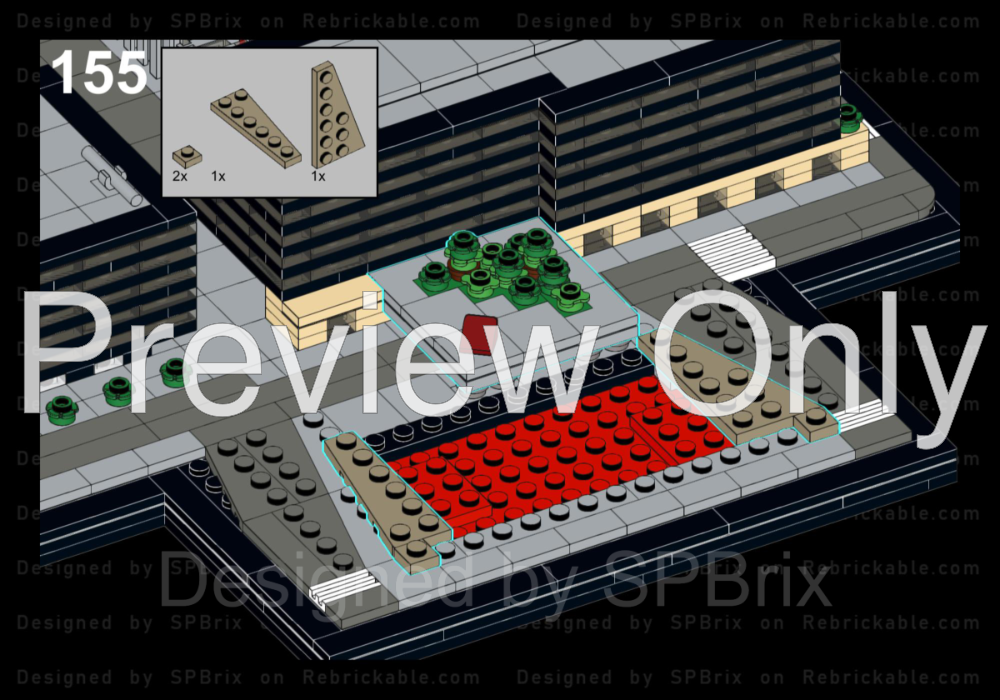 LEGO MOC World Trade Center Complex 1:800 Scale by SPBrix | Rebrickable ...