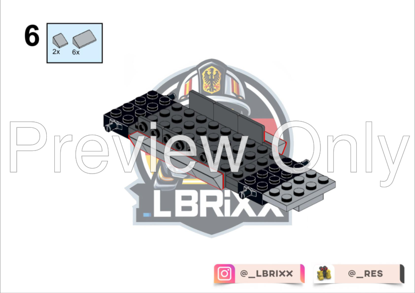 LEGO MOC Mercedes Benz Vito Autobahnpolizei by _res | Rebrickable ...