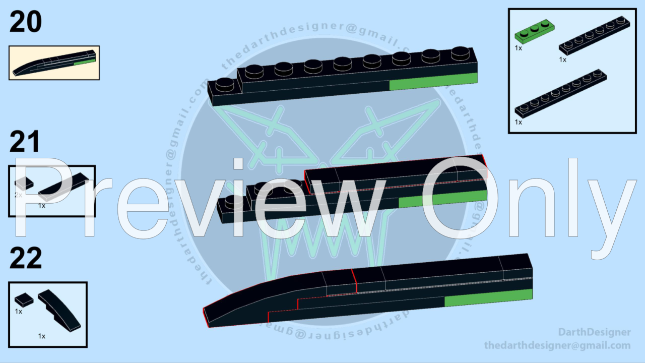 LEGO MOC Los Angeles Class | Nuclear Submarine - 1:300 Scale by ...