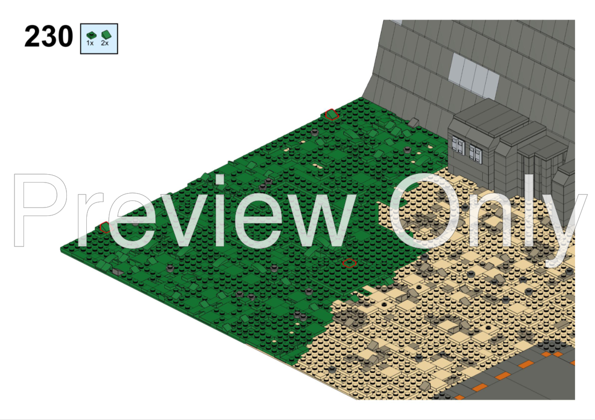 LEGO MOC SW - Armored Bunker on Scarif with Landing Platform by ...