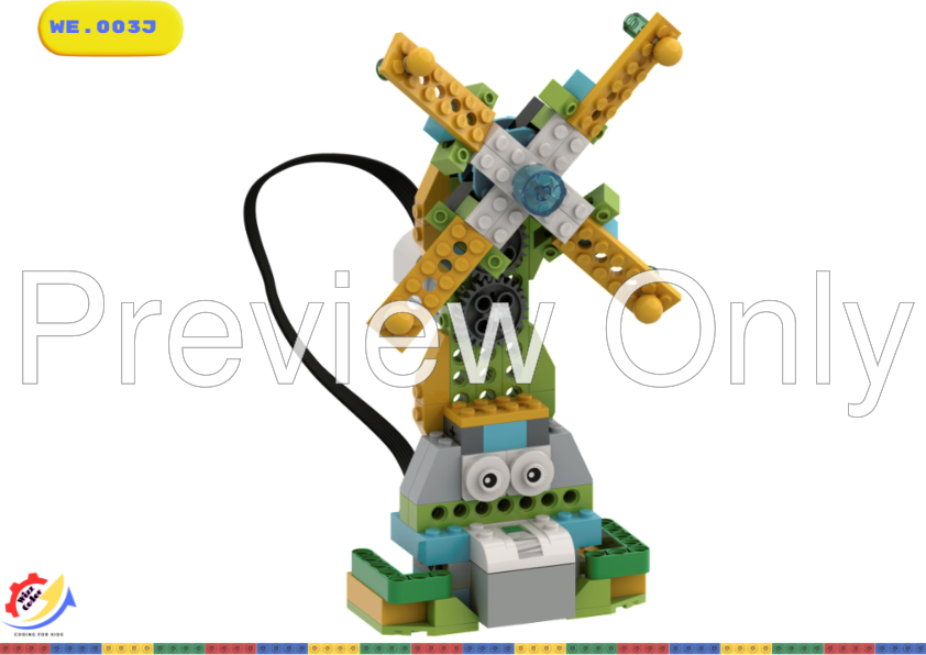 LEGO MOC WE003 Crazy Fan by Wizz Coder | Rebrickable - Build with LEGO
