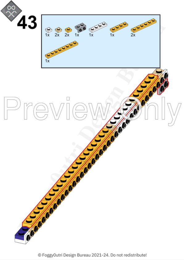 LEGO MOC 1:110 Delta IV Heavy by Foggy0utri Design Bureau | Rebrickable ...