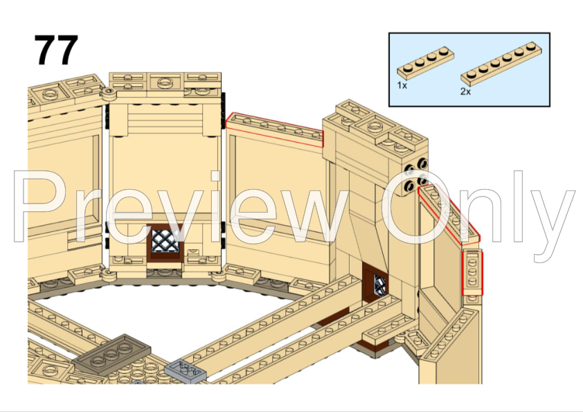 LEGO MOC Magic School Modular Large Tower Roof by 2bricksofficial ...