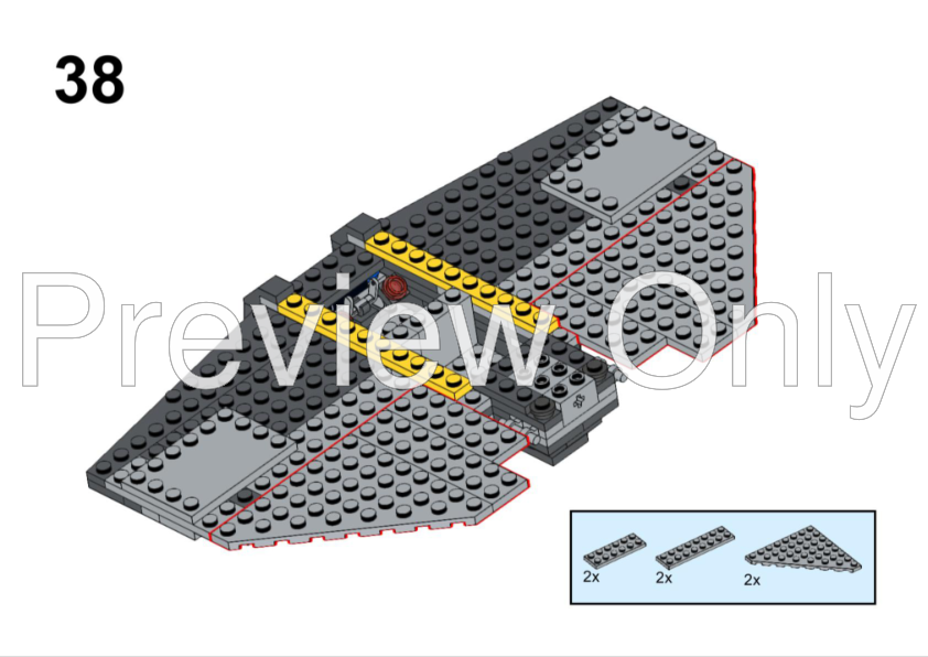 LEGO MOC Scyk M3-A Interceptor (Hutt Cartel) by Aseir | Rebrickable ...