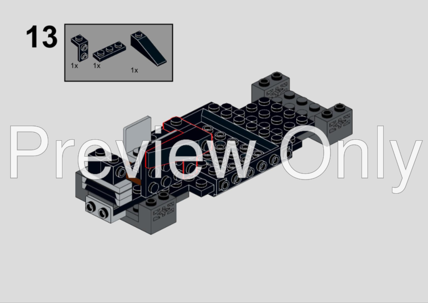 LEGO MOC 76912 Biff Tannen's Ford Super Deluxe Back to the Future by ...