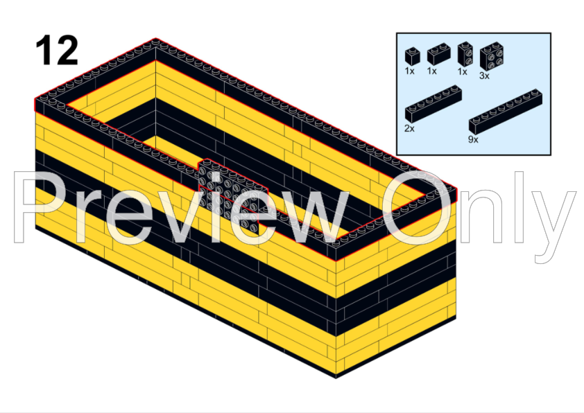 LEGO MOC Arcade iPad/Tablet Stand / Ständer Halter im BVB Borussia ...