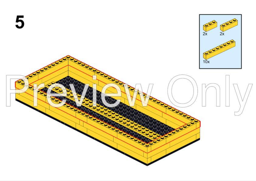 LEGO MOC Arcade iPad/Tablet Stand / Ständer Halter im BVB Borussia ...