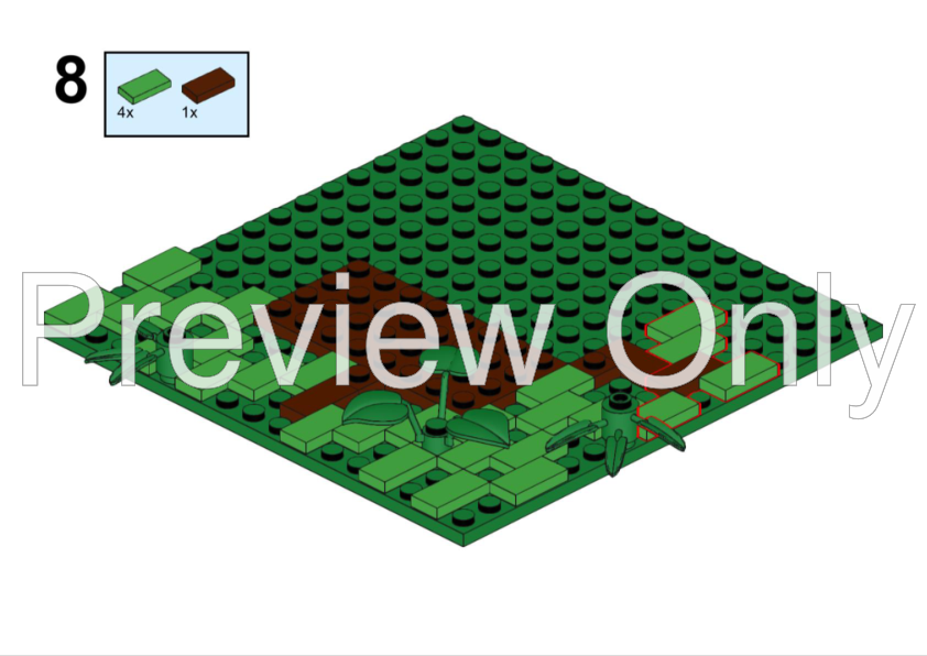 LEGO MOC-178279 Beautiful Bird Tree by YellowDonut | Rebrickable ...