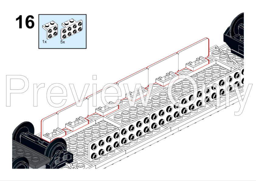 Lego Moc 8 Wide Hungaria Intercity Wagon By Handers Rebrickable