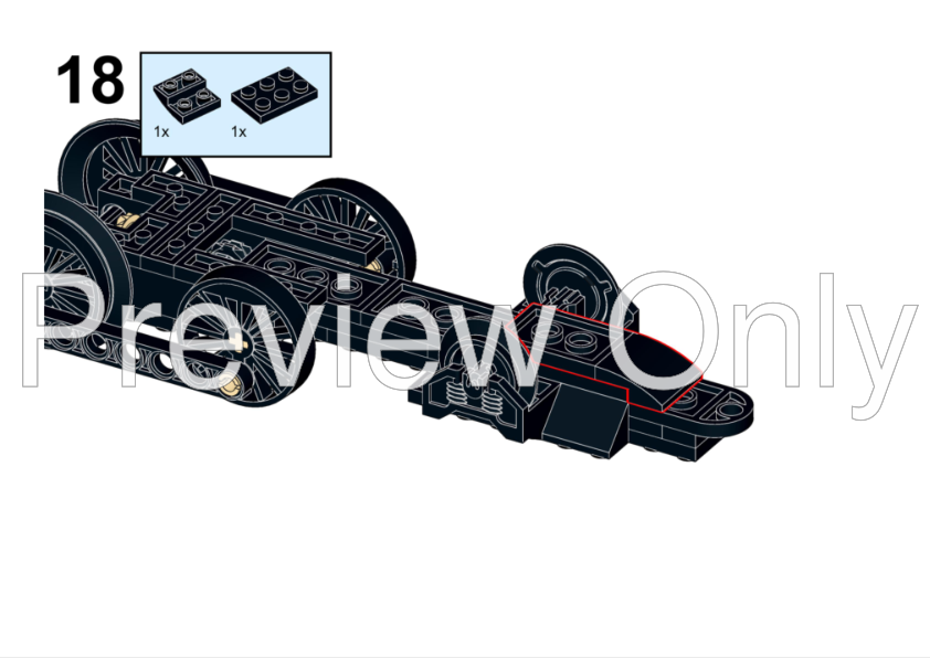 LEGO MOC GWR 1400 Class Steam Locomotive (8 Wide) by C0NN3RY ...