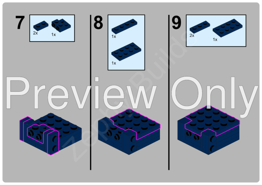 LEGO MOC DOTA 2 Oracle Brickheadz by ZephyrBuilds | Rebrickable - Build ...