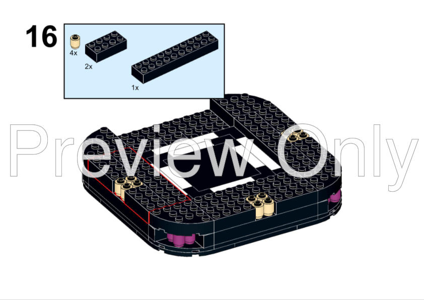 LEGO MOC Brick built vase by Eximo | Rebrickable - Build with LEGO
