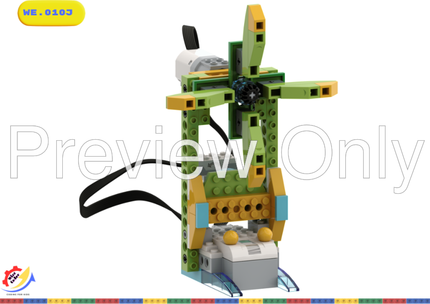 LEGO MOC WE010 Windmill by Wizz Coder | Rebrickable - Build with LEGO