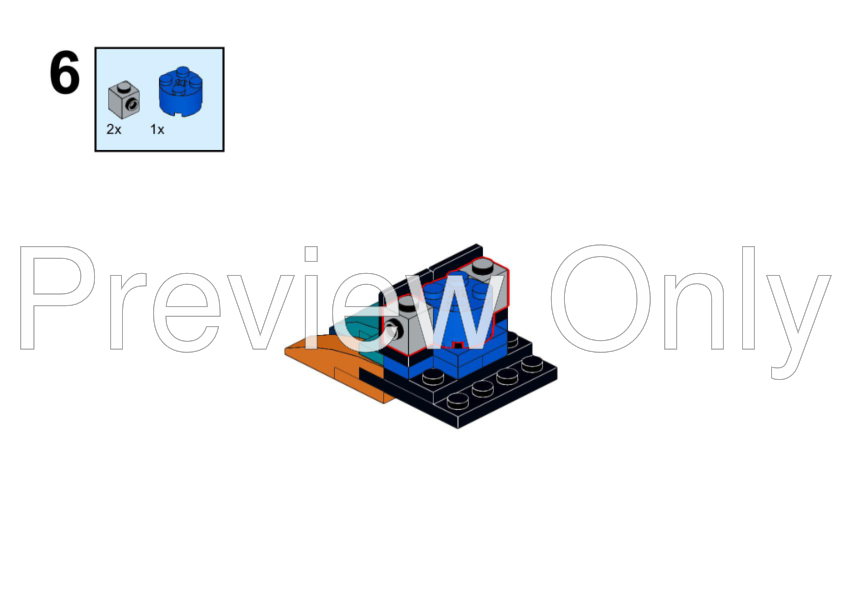 LEGO MOC Blue Bird-of-Paradise (Male): Birdheadz by OrchardBuilds ...