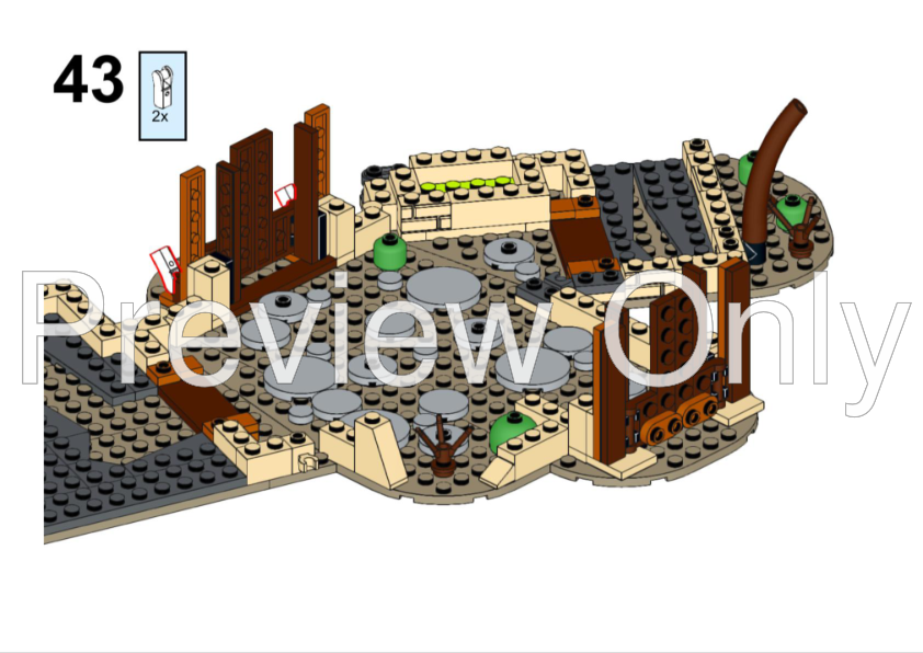Lego Moc Orc Outpost By Ns6 Rebrickable Build With Lego