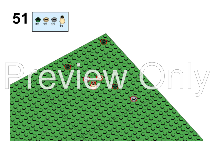 LEGO MOC-178710 48X48 Display for set 31120 Medieval Castle by gabizon ...