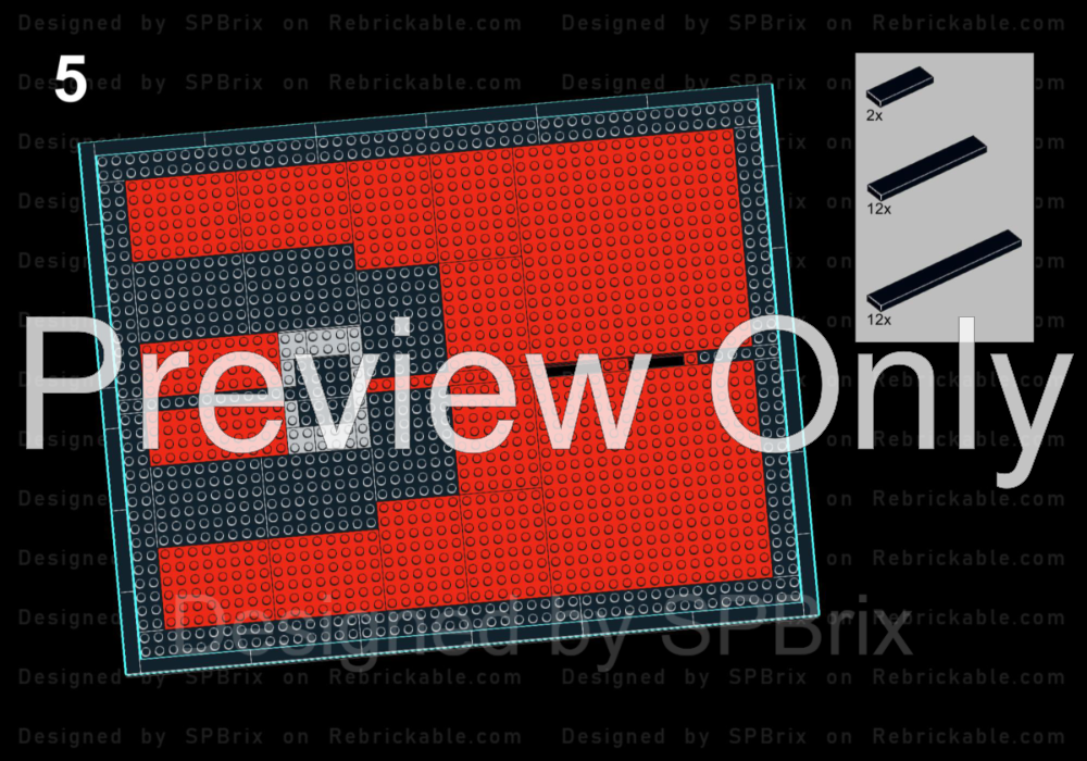 LEGO MOC Rockefeller Center 1:800 Scale by SPBrix | Rebrickable - Build ...