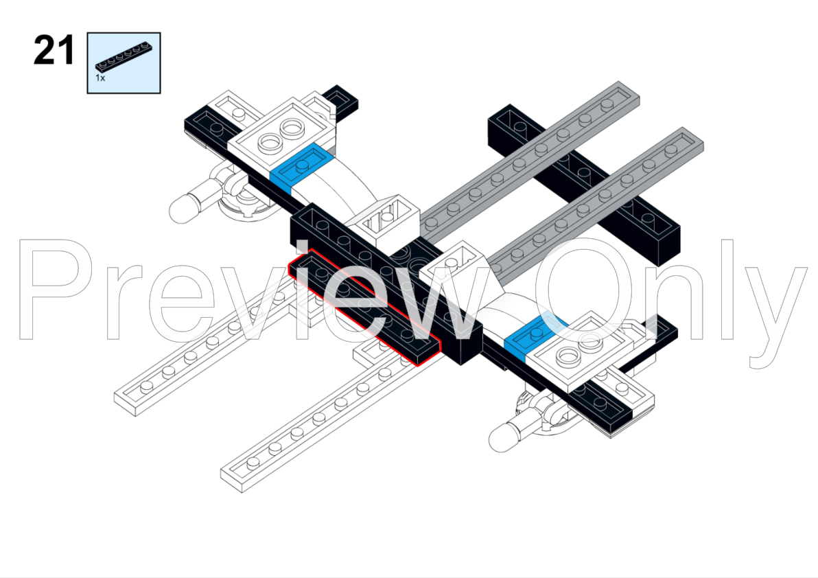 Lego Moc Space Cruiser 31152 Alternate Build By Deesot Rebrickable
