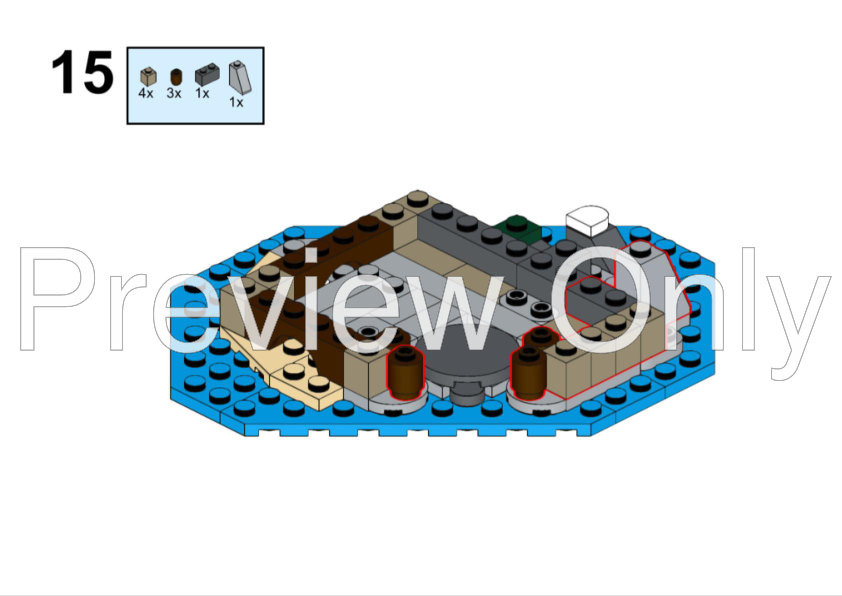 LEGO MOC Viking Village Reuse Extension II Serpents Point by ...