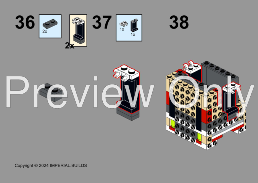 LEGO MOC AP1 Clone Helmet (Clone Wars) by Imperial Builds | Rebrickable ...