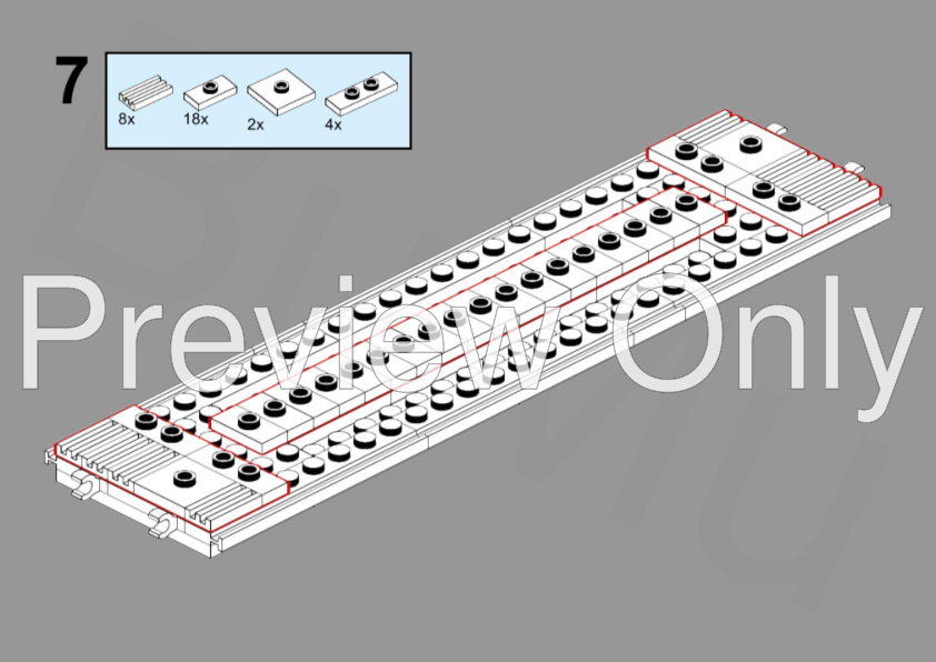 LEGO MOC US Covered Hopper Car by BuMu | Rebrickable - Build with LEGO