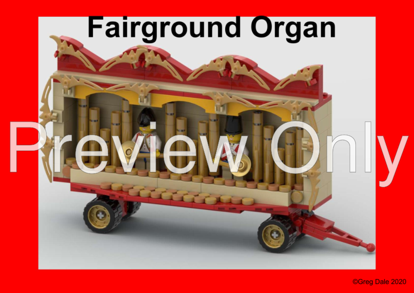LEGO MOC Fairground Organ by Gdale | Rebrickable - Build with LEGO
