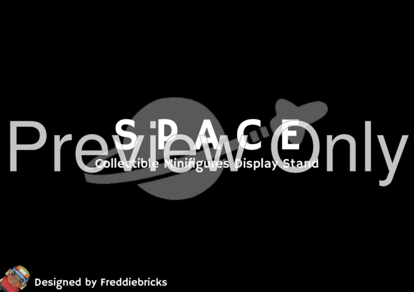 LEGO MOC Space CMF (Series 26) - Minifigures Display Stand by ...