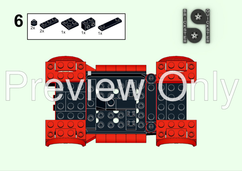 LEGO MOC Mitsubishi 3000GT 1999 by Brickster_Quickster | Rebrickable ...