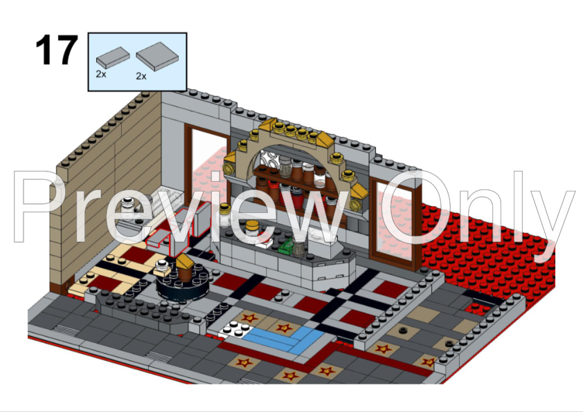 Lego Moc Pub And Candy Shop Alternate Build Of The Lego10232 By