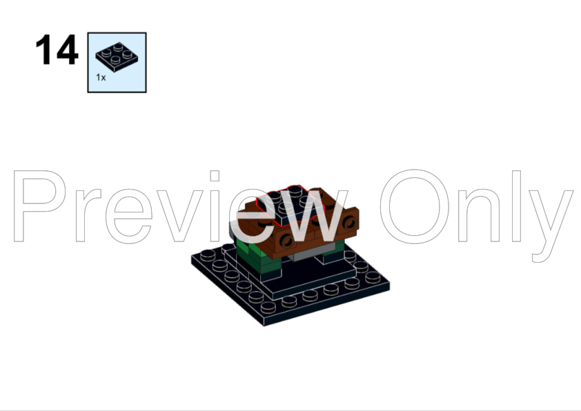 LEGO MOC Fireball and Nemec Brickheadz by Ant0noo | Rebrickable - Build ...